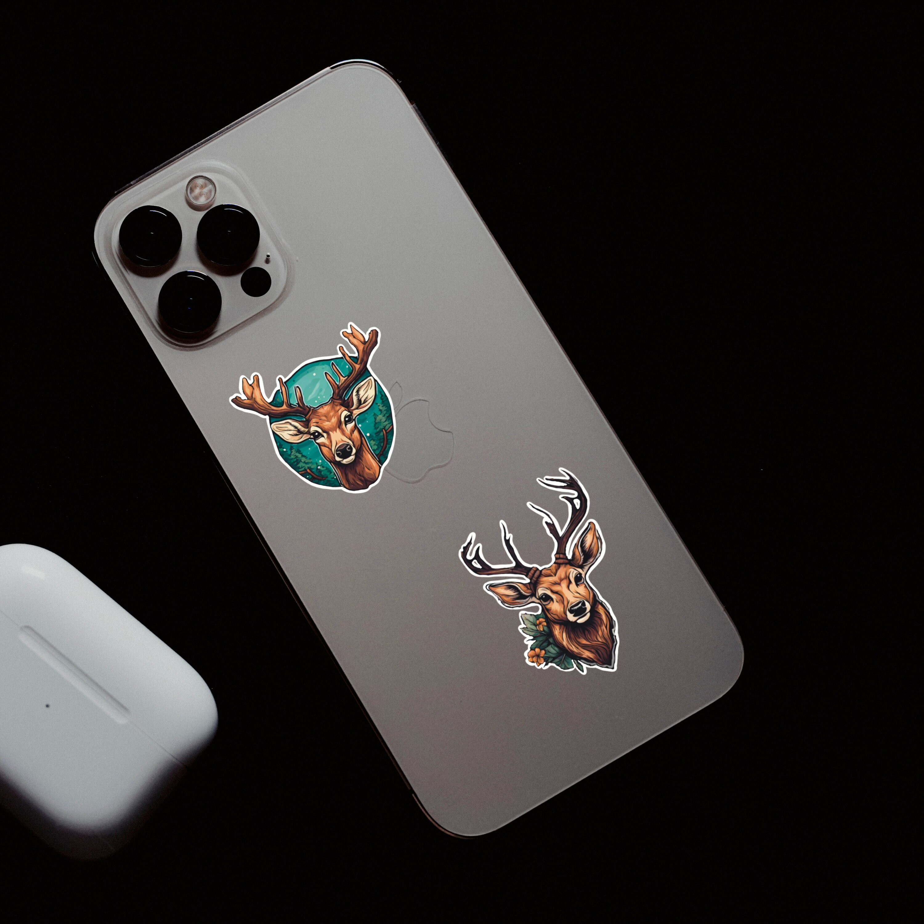 Deer Stickers, Cute Animals Png, Animal Stickers, Cute Stickers ...