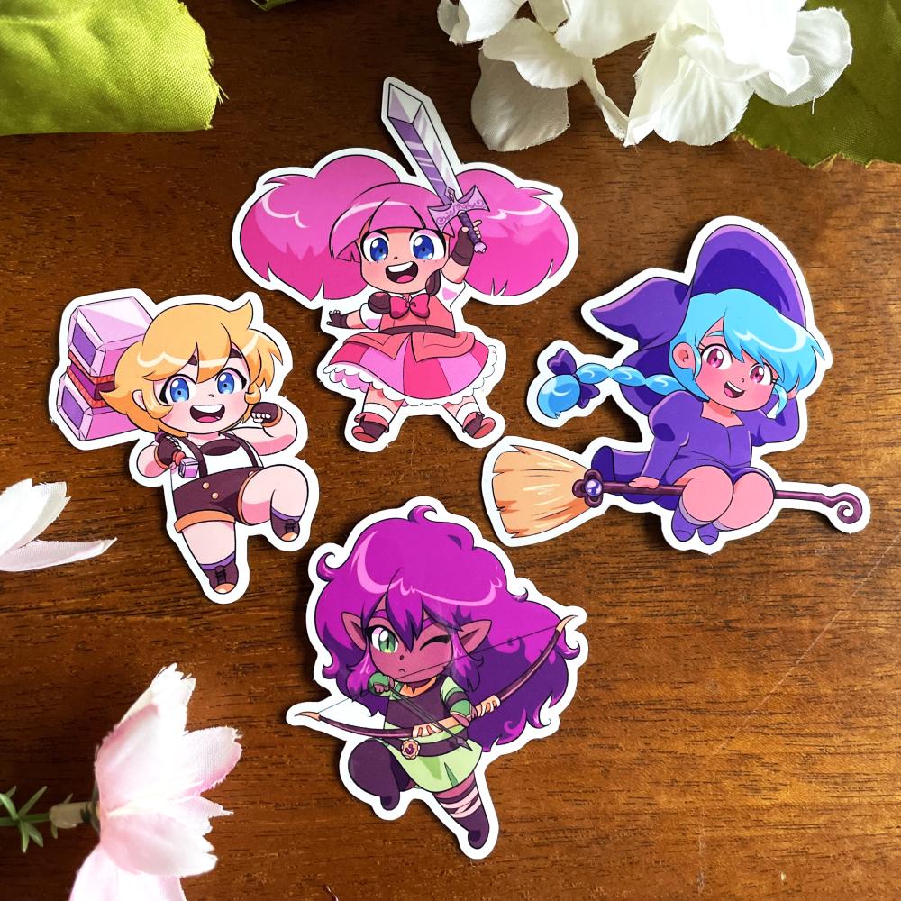 High Guardian Spice Stickers (rosemary, Sage, Parsley, Thyme, Slime Boy ...