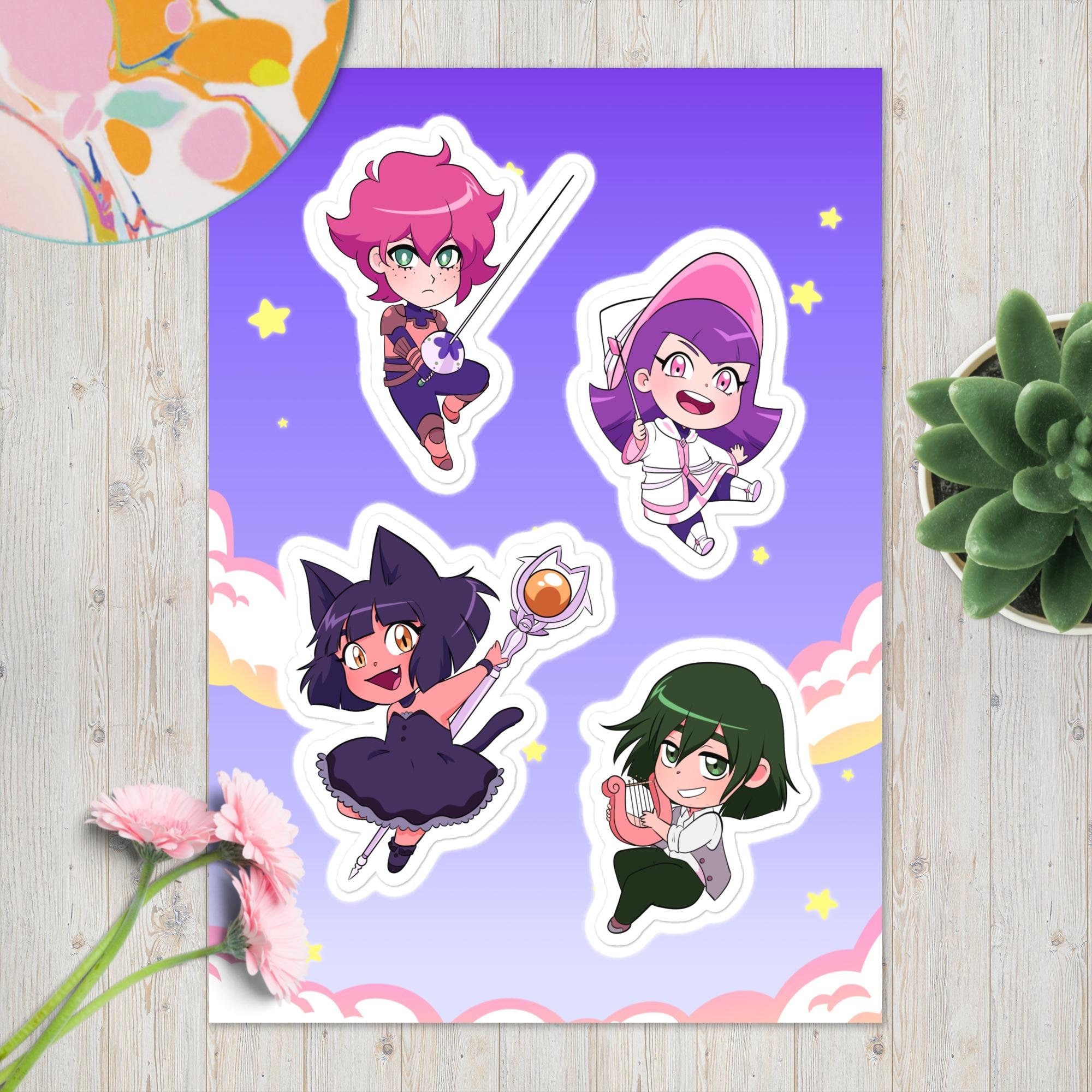 High Guardian Spice Sticker Sheet #2 (snapdragon, Amaryllis, Olive ...