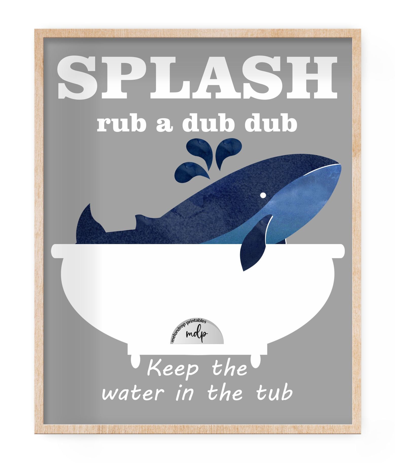 Bathroom Printable Signs Kids Nautical Bathroom Sign Wash Brush Wall ...