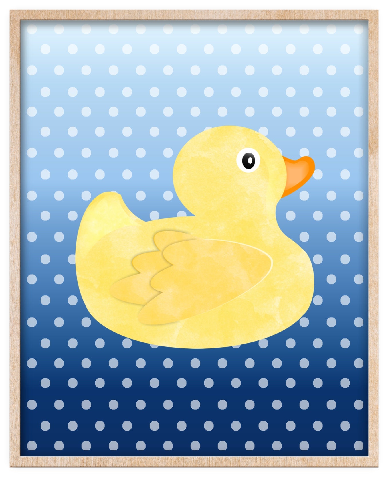 Bathroom Printable Signs Kids Rubber Duck Bath Art Print Rubber Ducky ...
