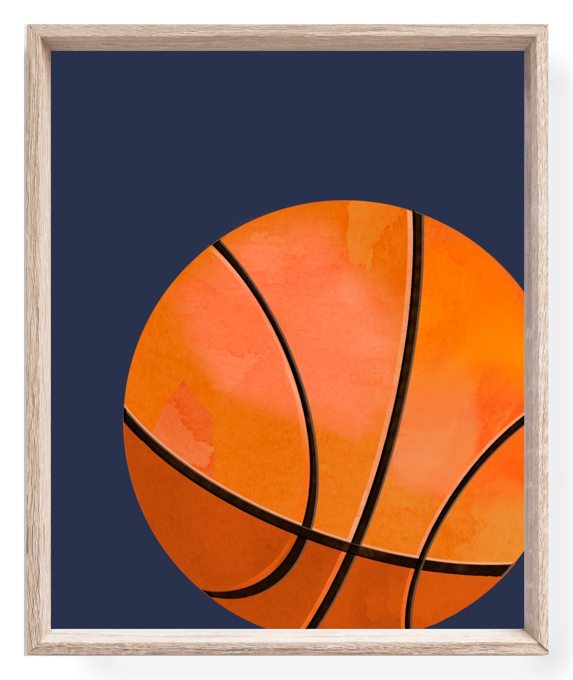 Printable Basketball Wall Art Toddler Boys Room Sports Decor Basketball ...