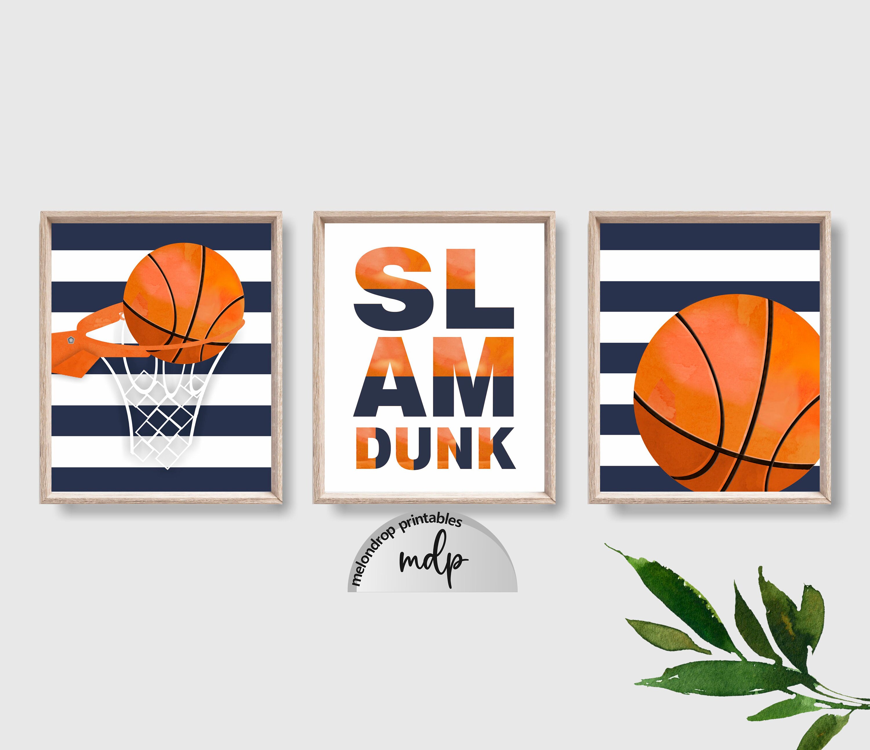 Printable Basketball Wall Art Toddler Boys Room Sports Decor - Etsy