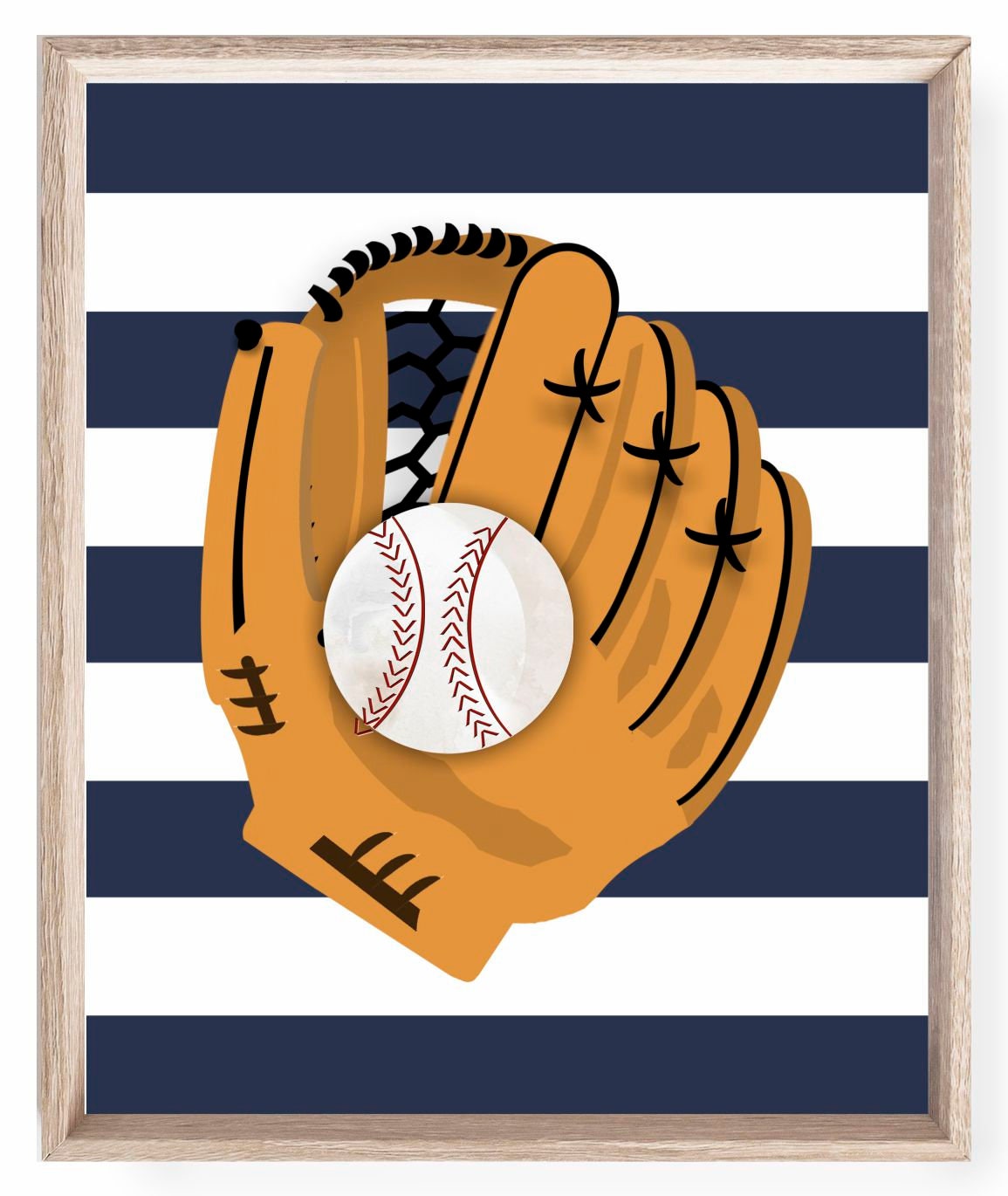 Printable Baseball Nursery Wall Art Boy Sports Room Decor Baseball ...