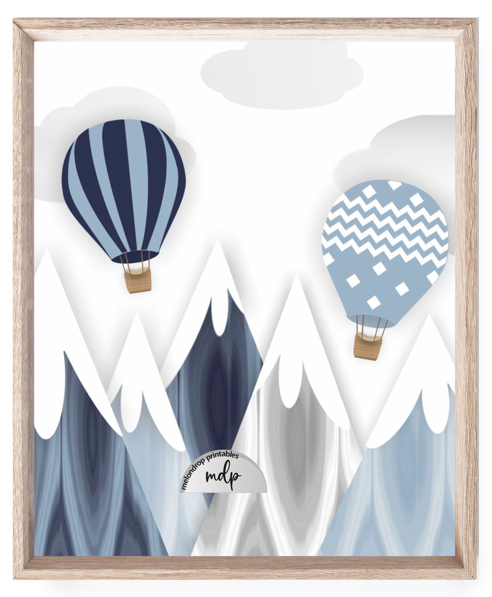 Adventure Nursery Art Baby Boy Travel Theme Nursery Decor Navy Blue ...