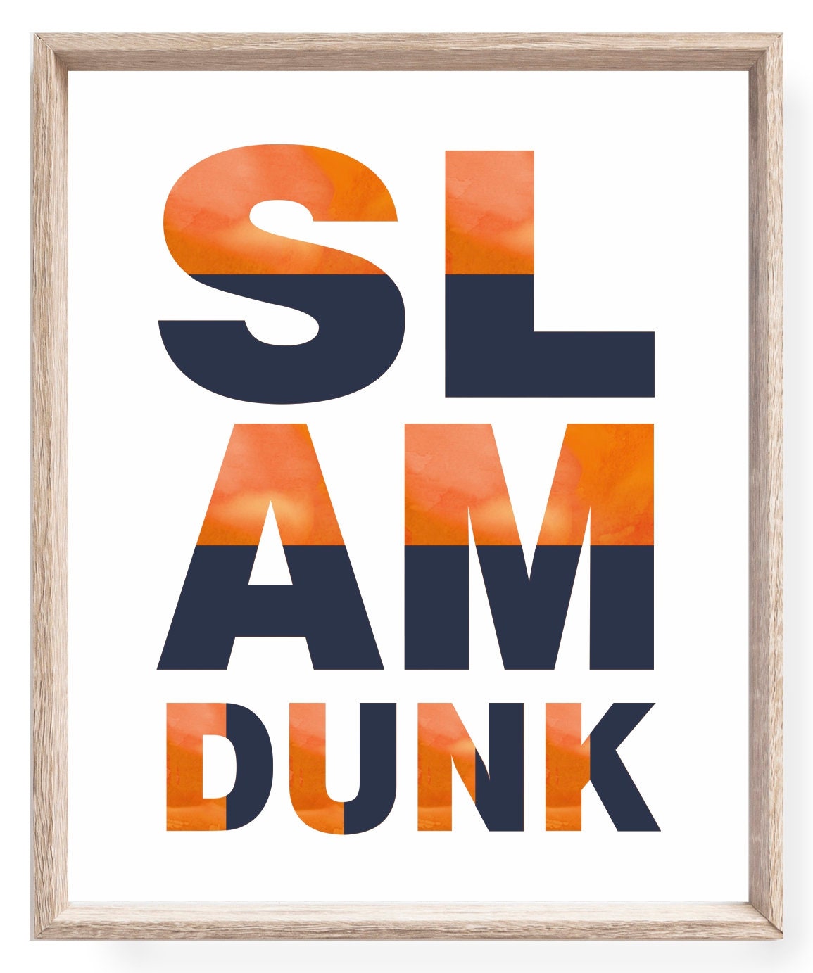 Printable Basketball Wall Art Toddler Boys Room Sports Decor Sports ...