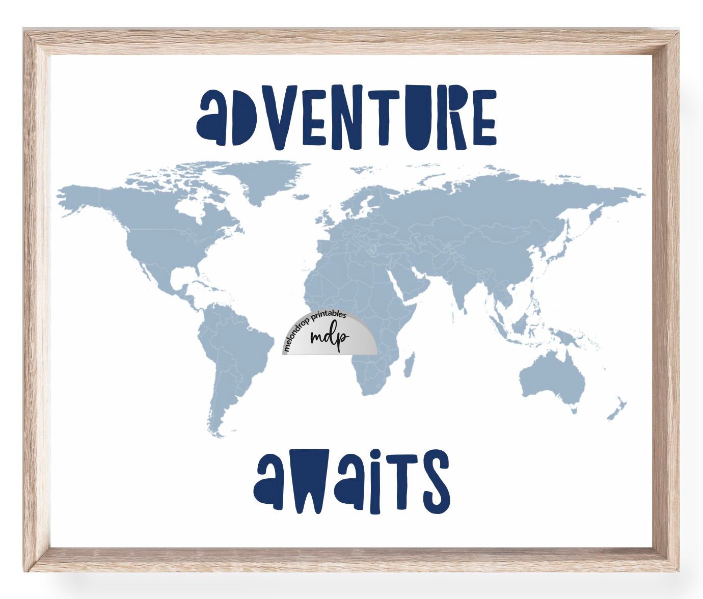 Adventure Nursery Art Baby Boy Travel Theme Nursery Decor Navy Blue ...