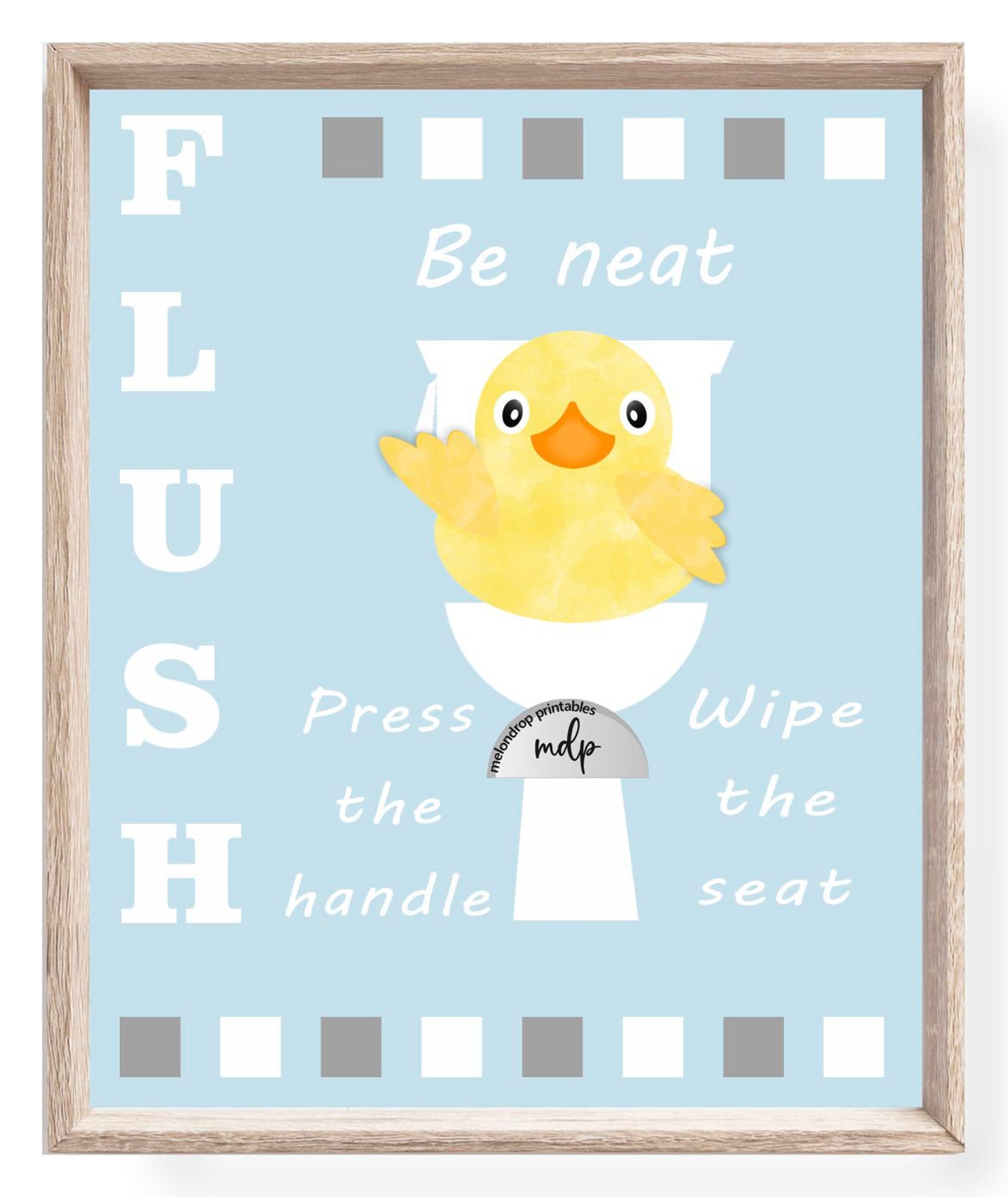 Rubber Ducky Prints Bathroom Wall Art Printable Signs Rubber Duck Bath ...