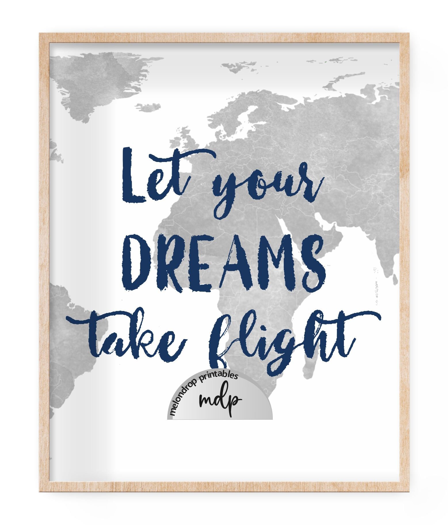 Airplane Wall Art Airplane Nursery Decor Printable Nursery Decor ...