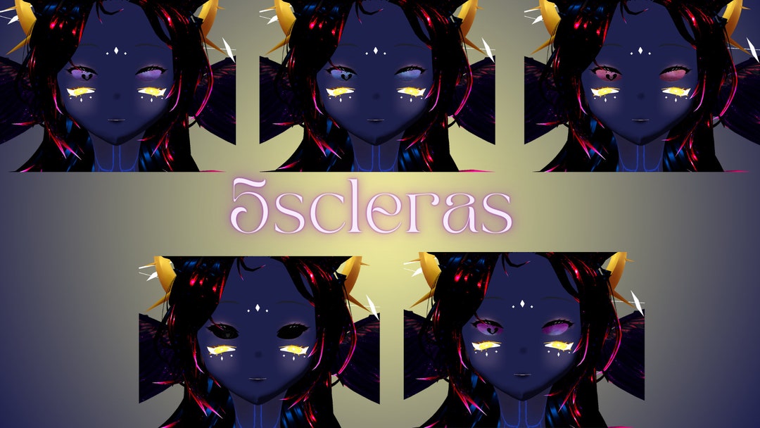 9 Iris + 5 Scalera for 3d Vtuber Eyes - Etsy