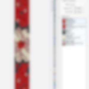 Ember Blossom Loom Bracelet Pattern: Miyuki Delica 11/0 Beads (digital ...