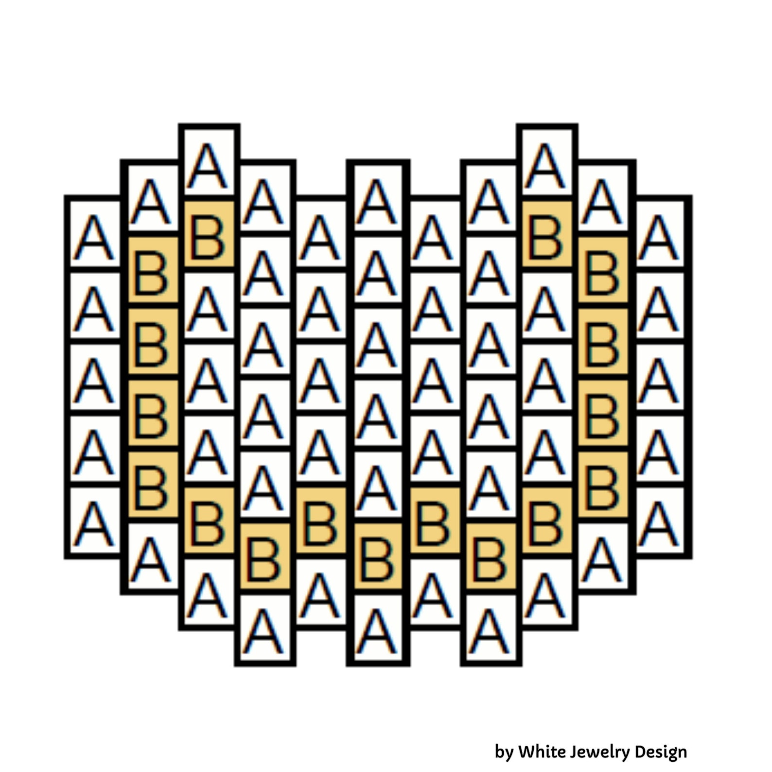 Miyuki Beaded Alphabet Pattern, Peyote Stitch (digital Download) - Etsy