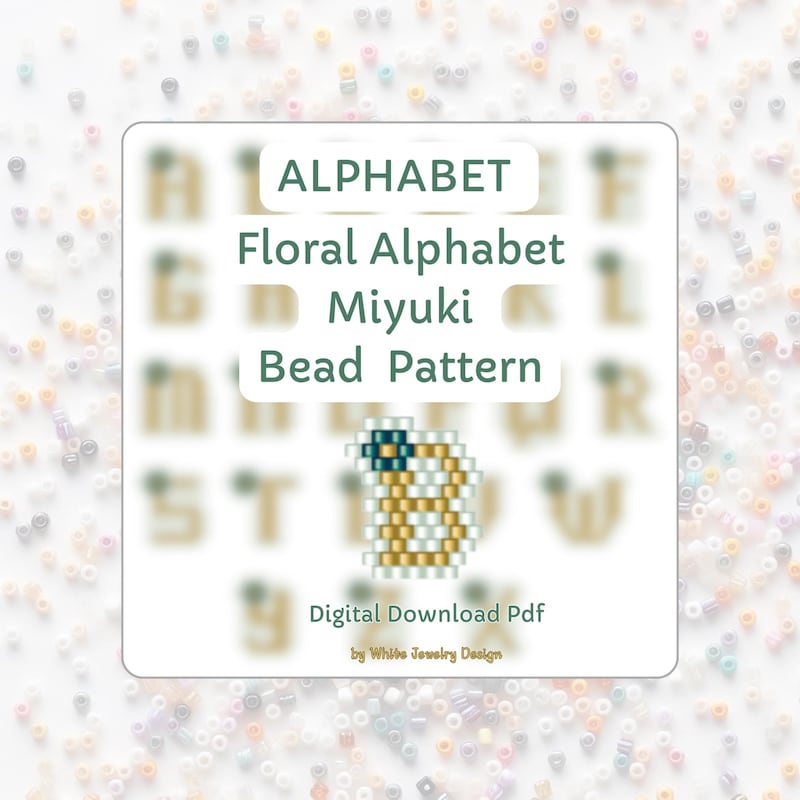 Alphabet Beads - Etsy