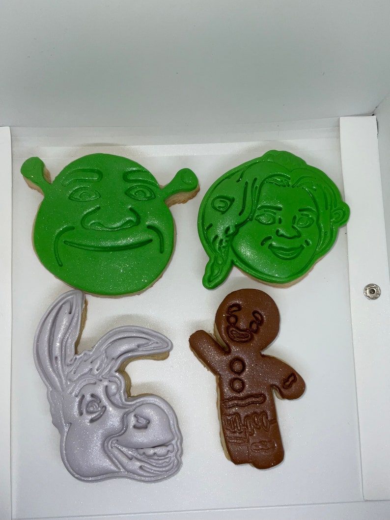 Shrek Character Cookie Box - Etsy