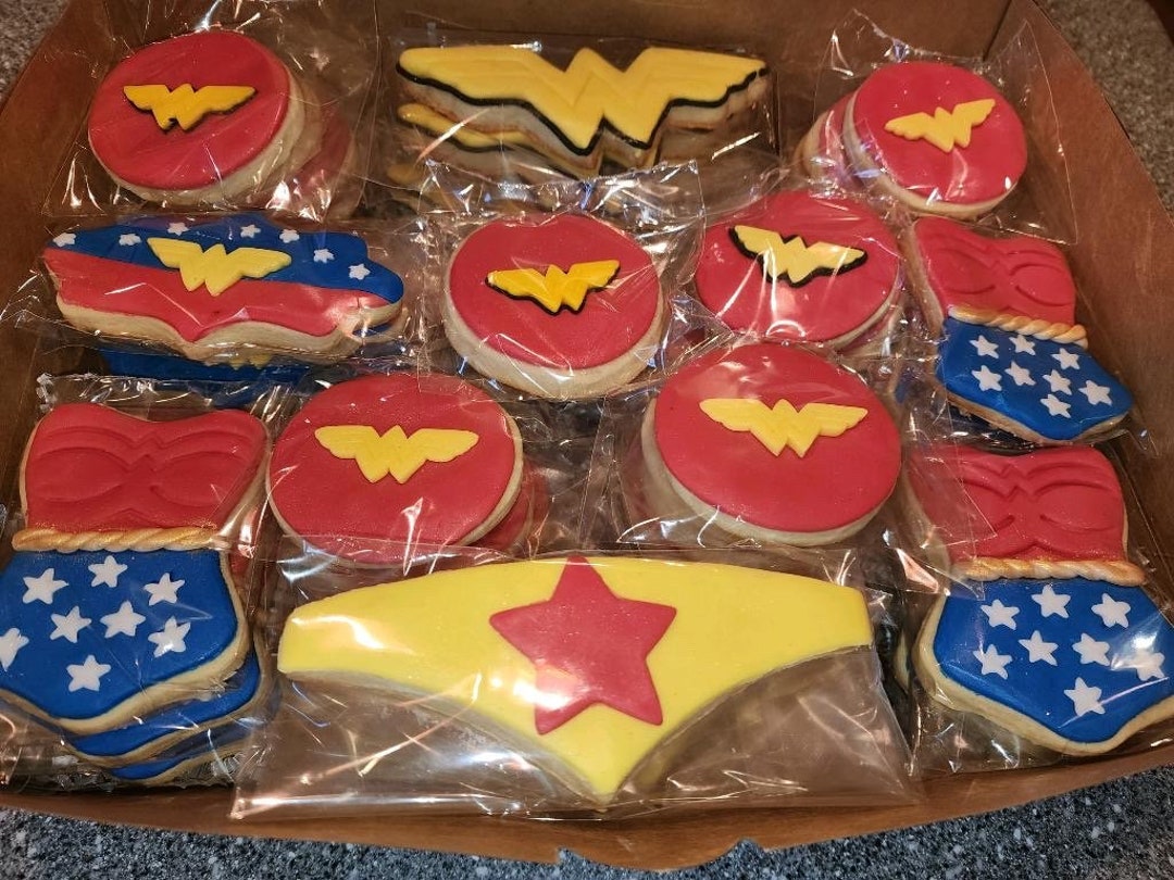 Custom Superwoman Cookies - Etsy