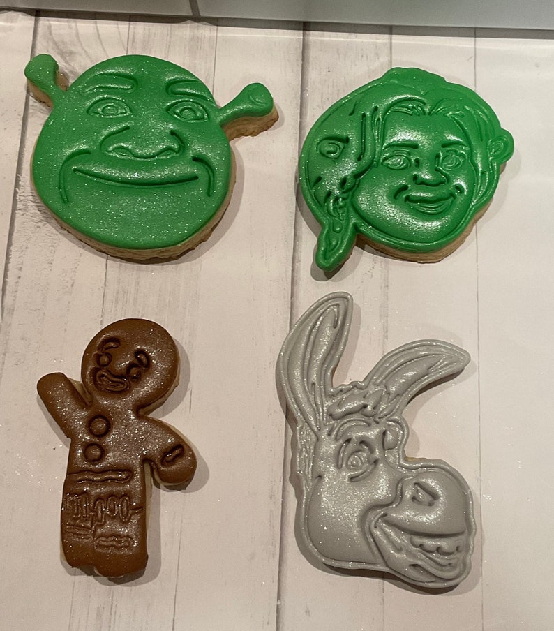 Shrek Character Cookie Box - Etsy