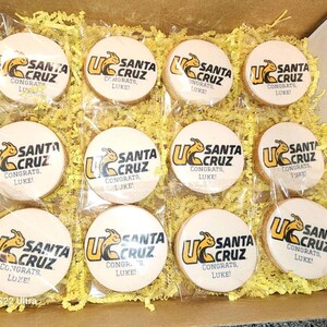 Custom Logo Cookies| Edible Image Cookies | Collegiate Inspired Cookies ...