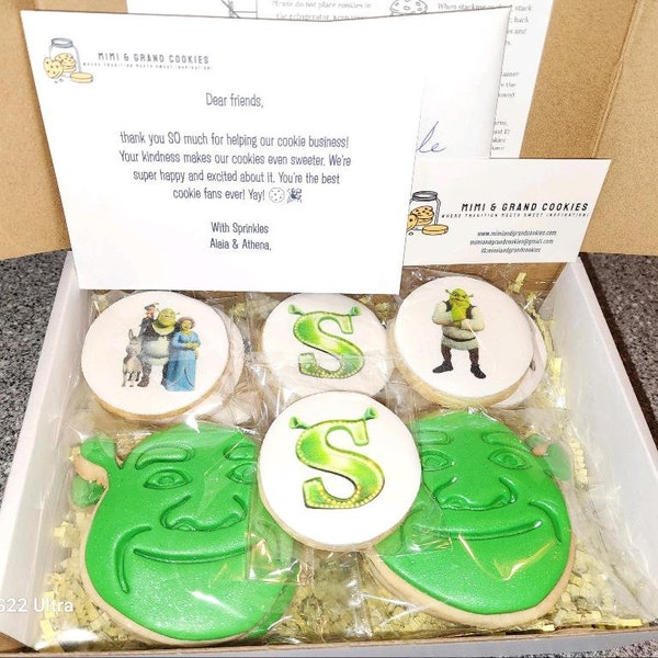 Shrek Party Favor Box - Etsy