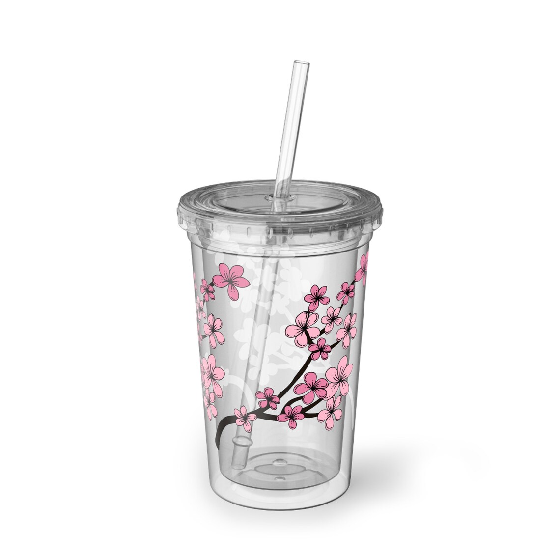 Flower Acrylic Cup - Etsy
