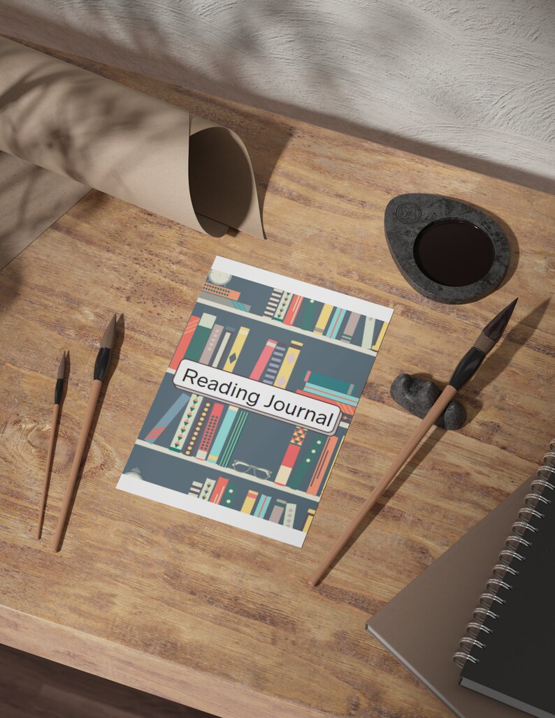 Guided Reading Journal Printable - Etsy UK