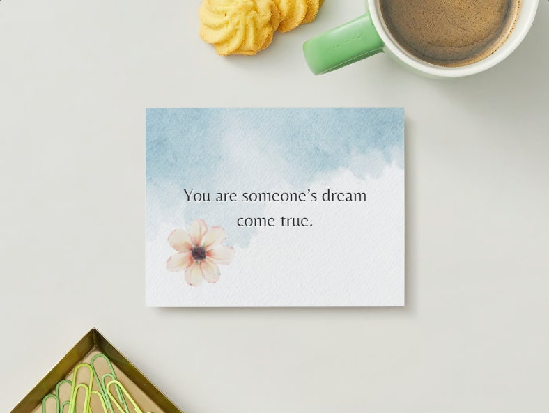 Printable Affirmation Note Cards - Etsy