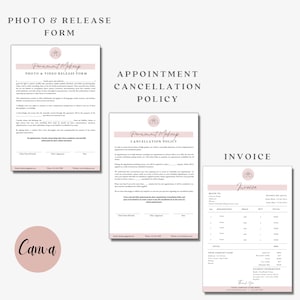 Permanent Makeup Forms, PMU Consent Form, Makeup Consultation, PMU ...