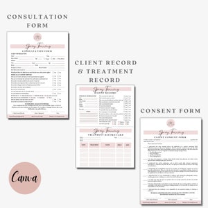 Spray Tan Consent Form, Tanning Consent, Tanning Salon Forms, Editable ...