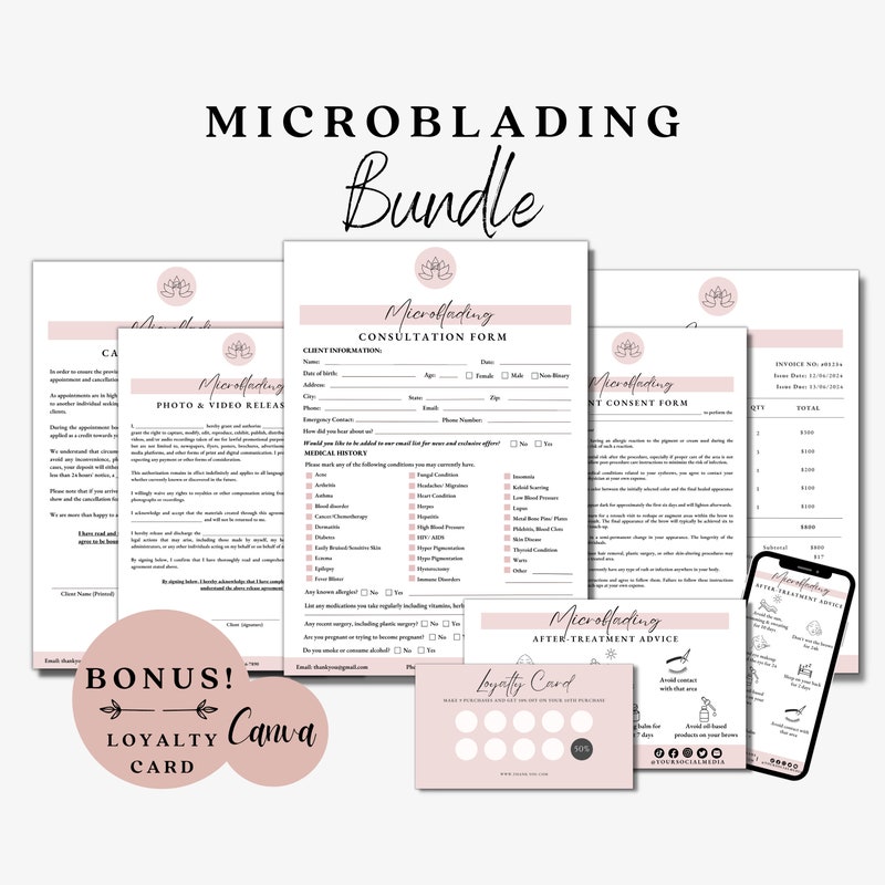 Microblading Aftercare - Etsy