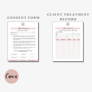 Hairdressing Forms, Hairdresser Contract, Hairstylist Contract, Hair ...