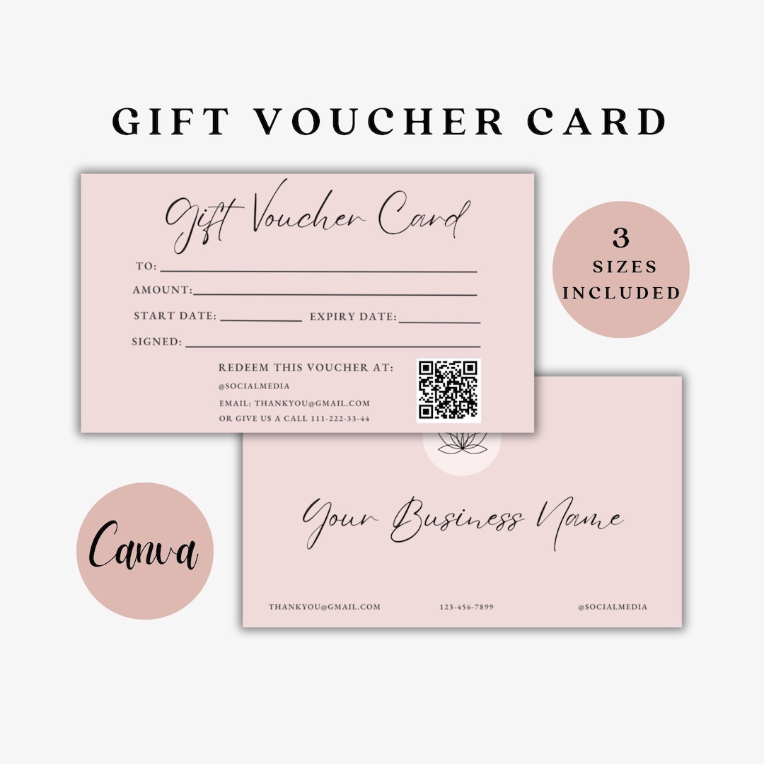 Personalised Voucher, for Customers, Coupon Printing, Beautician ...