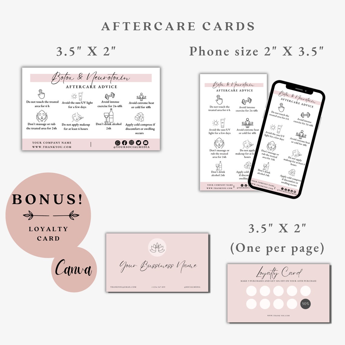 Botox, Botulin Toxin, Consultation Forms, Consent Form, Aftercare ...
