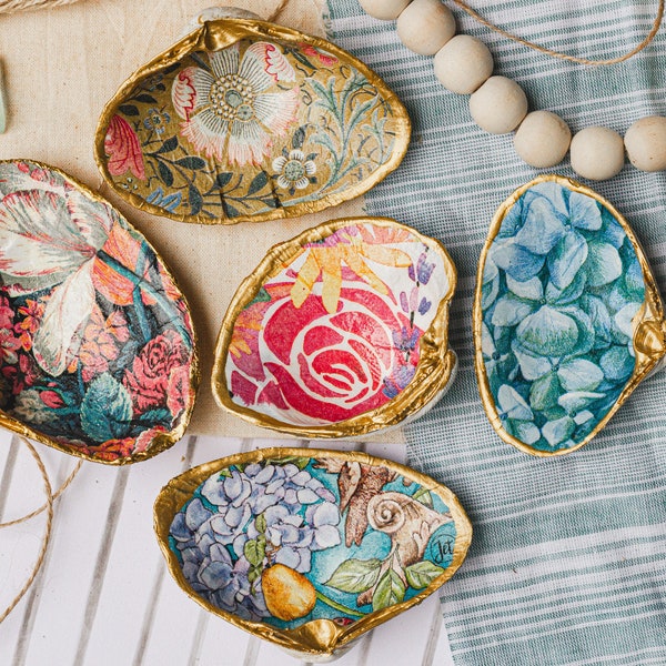 Shell Trinket Dish - Etsy