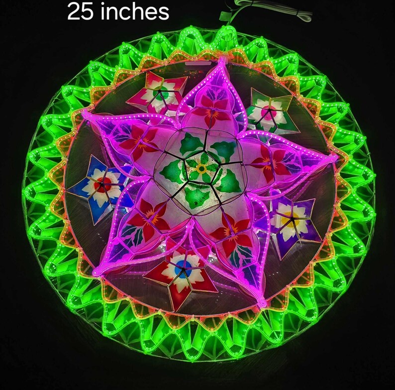 25 Inches Parol Christmas Lantern - Etsy