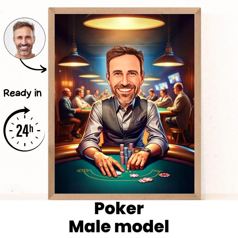 Poker Mancave - Etsy New Zealand
