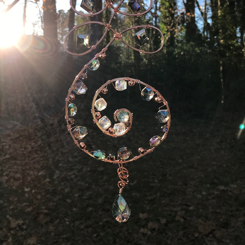 Wire Suncatcher - Etsy