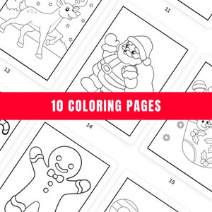 CHRISTMAS ACTIVITY PACK Printable Christmas Activity Sheets Children ...