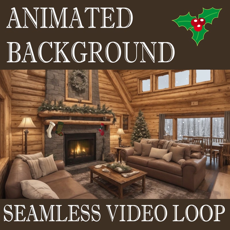 Webex Christmas Background - Etsy