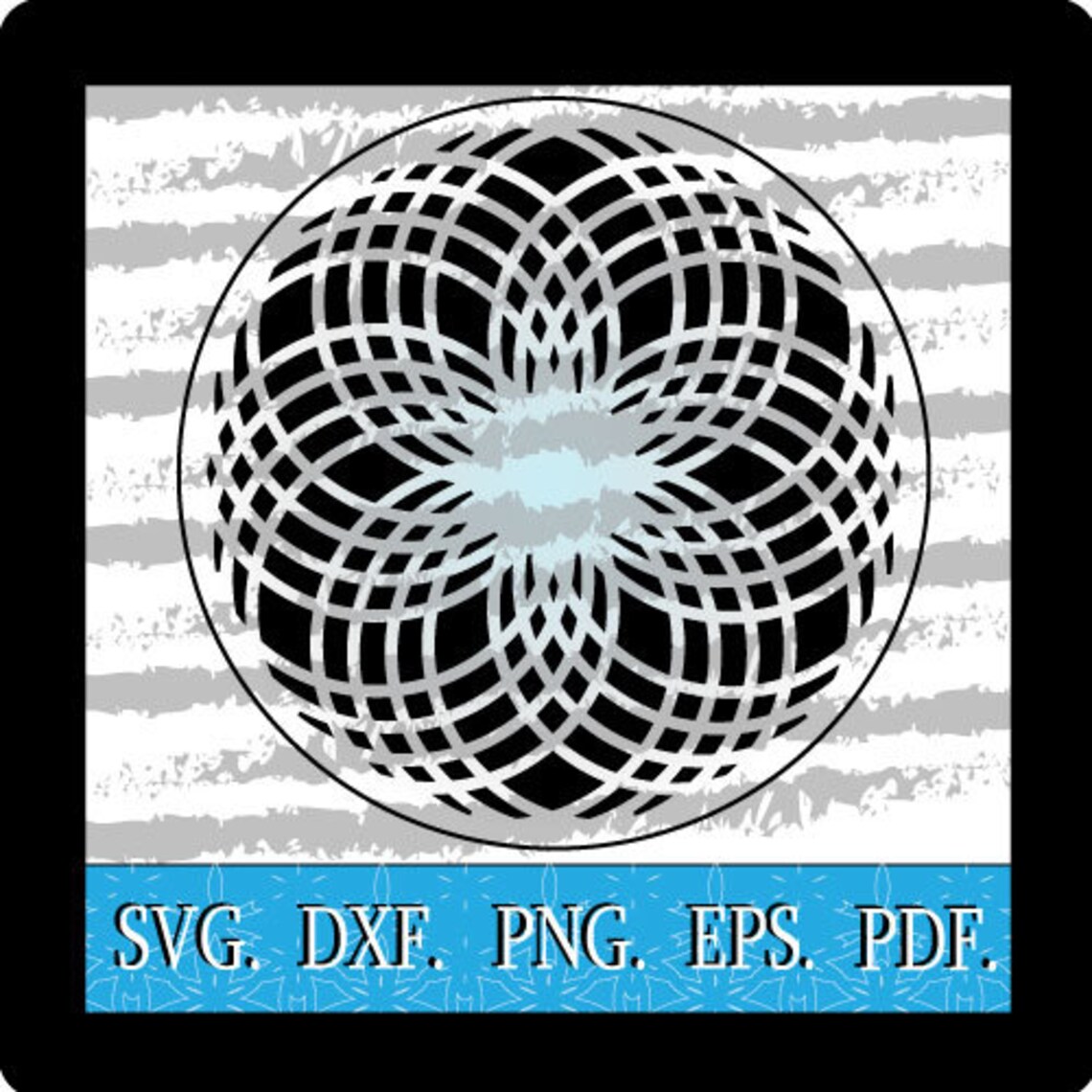 Toroidal Vortex Geometry ( Stenciling, Laser Cutting, Shirts, Tattoo ...
