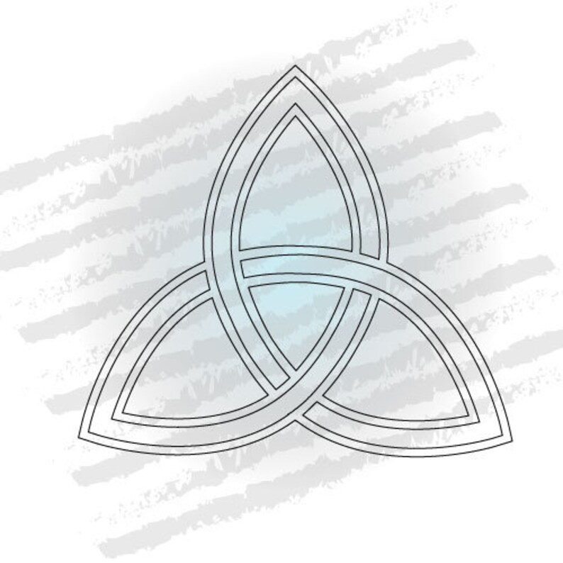 Celtic Trinity Geometry SVG, DXF PNG , Tattoo, Printing, Cutting, Decal ...