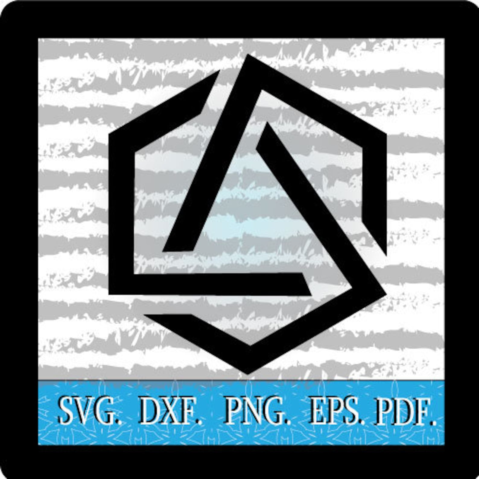 Tri Hexagon Fold Geometry, Image, SVG, DXF,PNG, Vector, Download, Laser ...