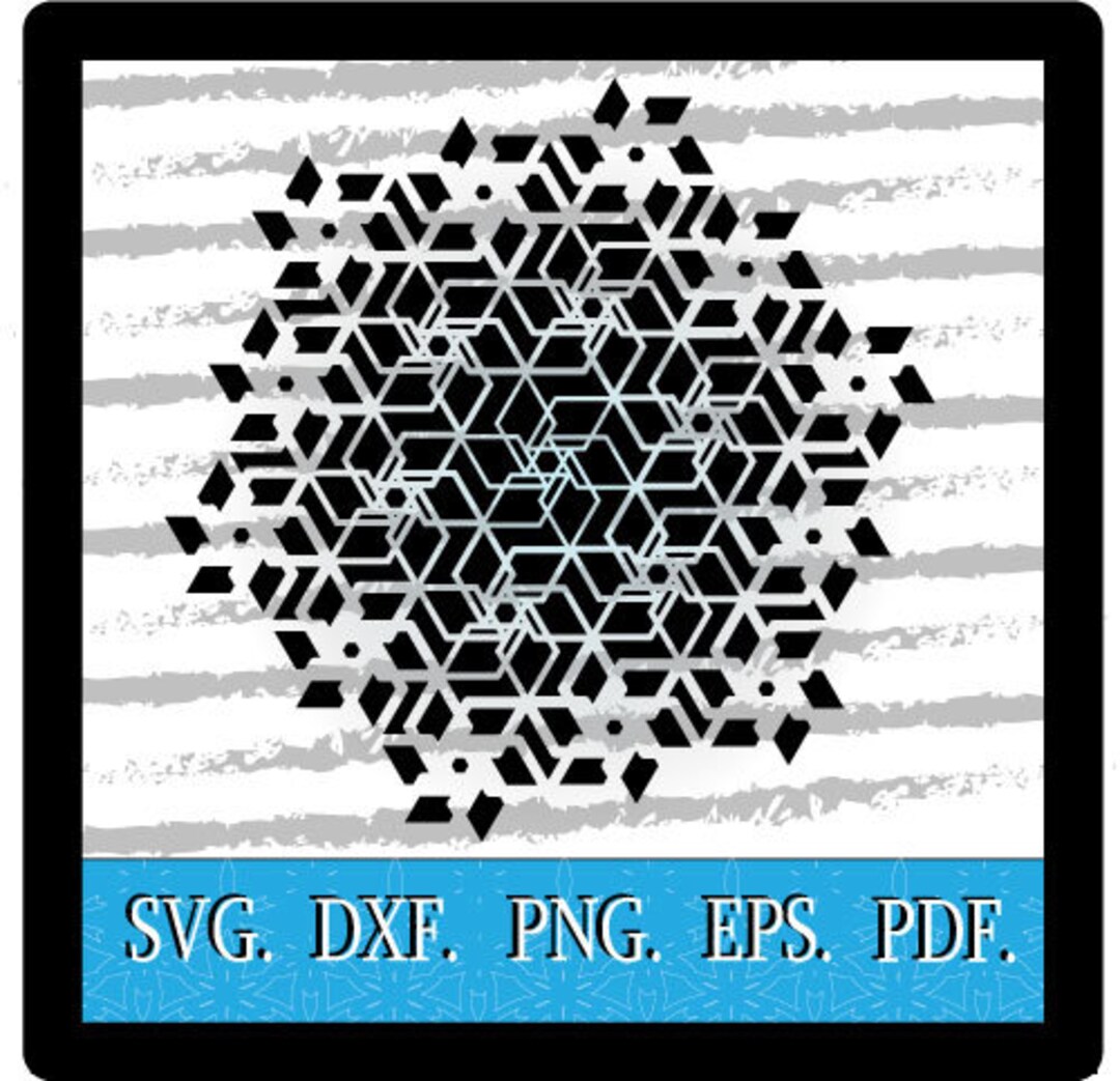 Hexa Star Stencil Pattern Geometry Download SVG/DXF/PNG , Cut Files ...