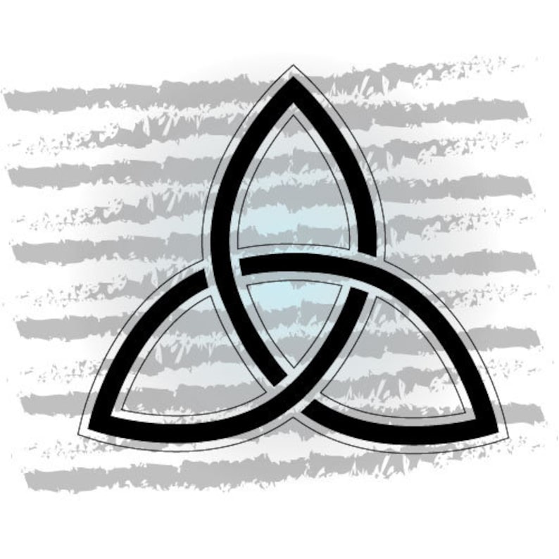 Celtic Trinity Geometry SVG DXF PNG Tattoo Printing - Etsy