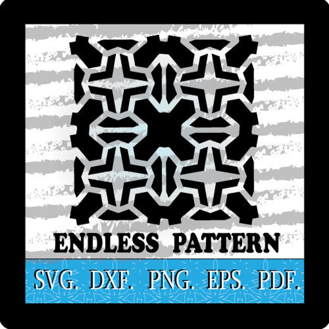 Cymatic Tortoise Patten SVG DXF Endless Pattern Download, Print, Laser ...