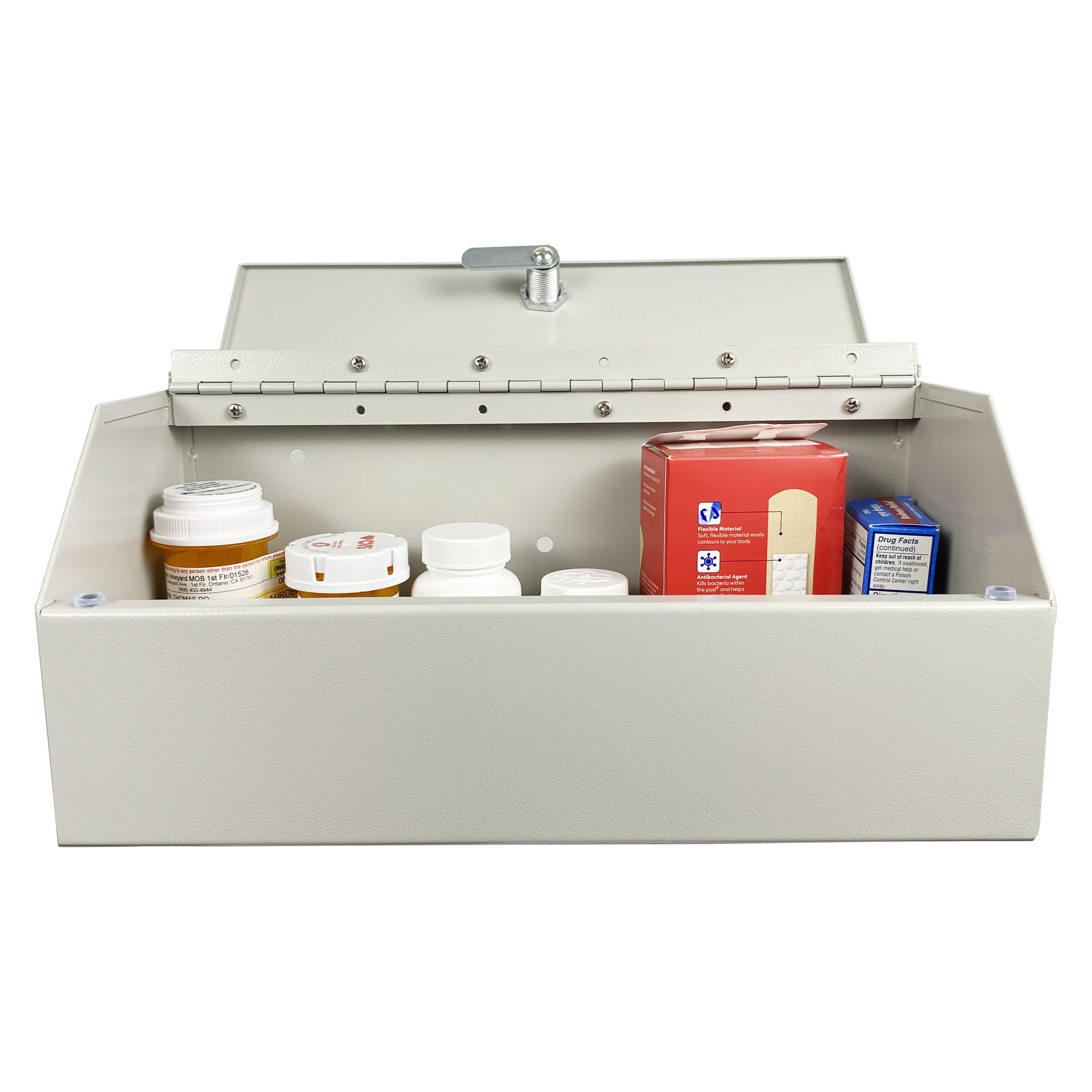 Medicine Lock Box for Safe Medication Storage, Child Proof Locking ...