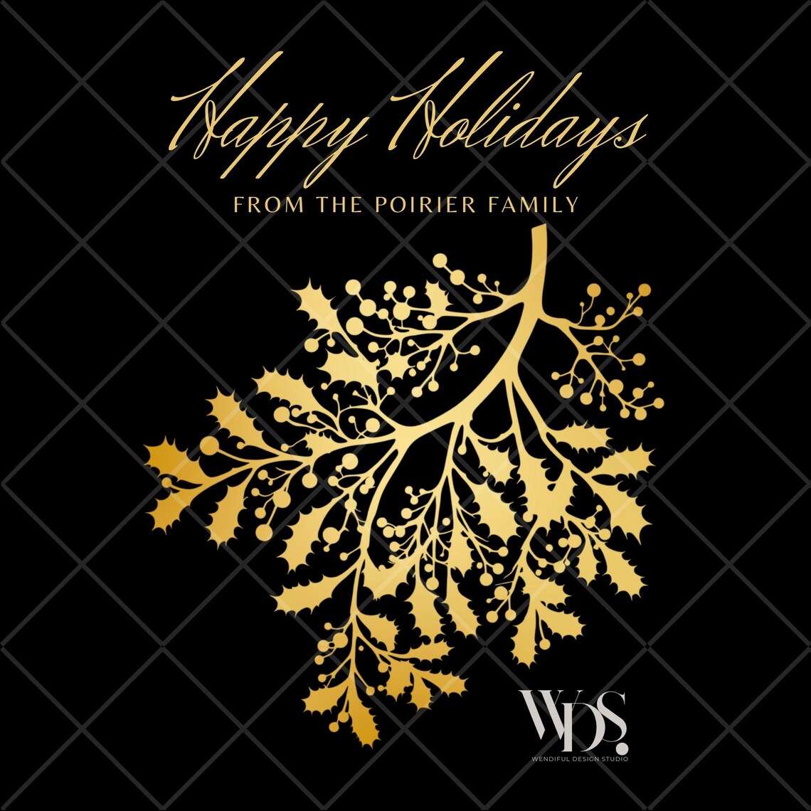 25 Gold Foil Christmas Clipart With Transparent Background PNG Images ...