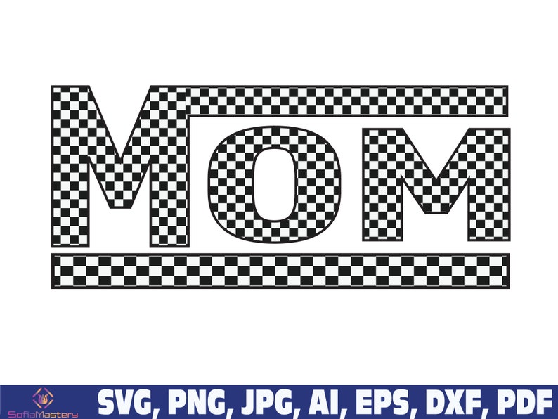 Mama Checkered Svg Png, Racing Mom Svg Png, Race Mama Sublimation, Mini ...