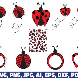 Lady Bug Birthday Svg Png, Birthday Girl Boy Svg, Ladybug SVG, Birthday ...