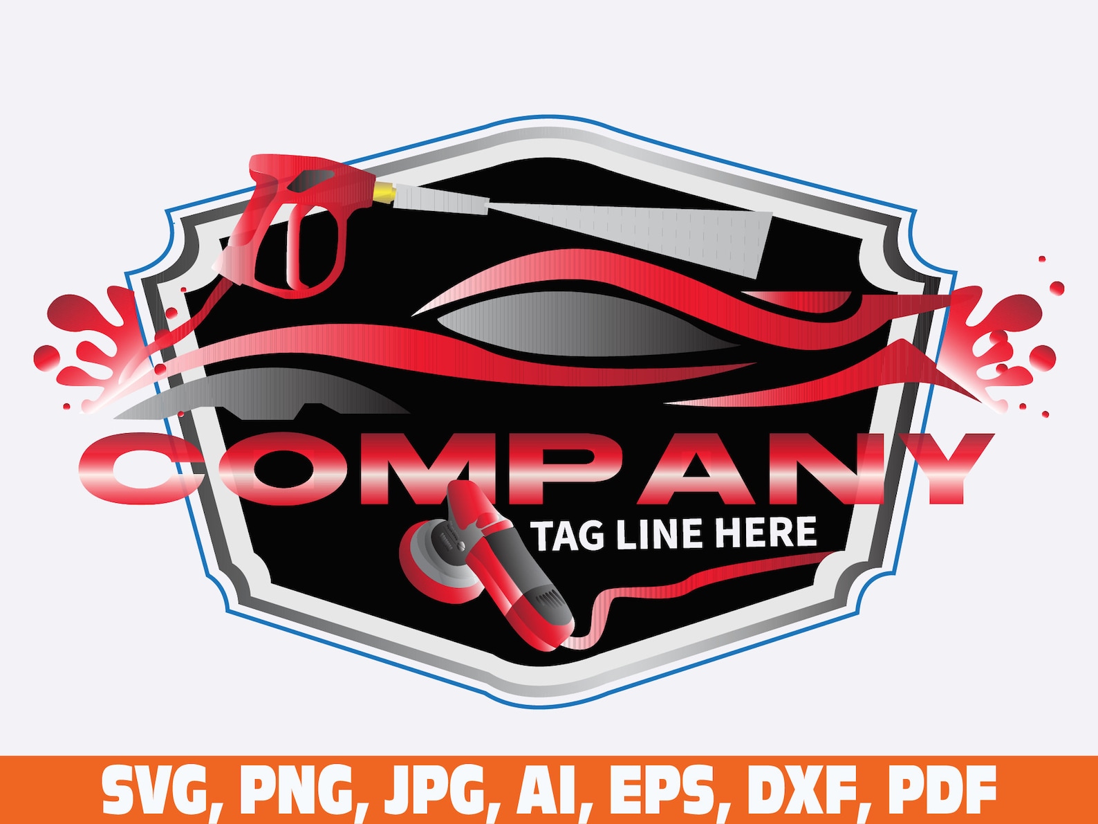 Auto Detailing Car Logo Company Svg, Car Washing Company Logo Svg, Car ...
