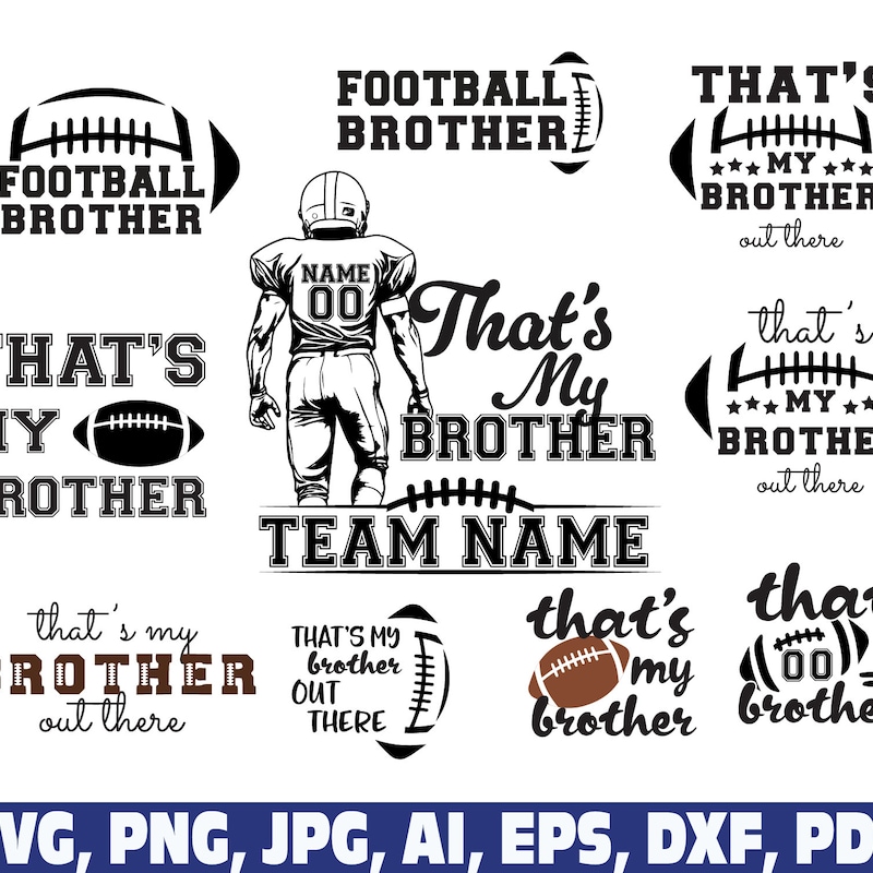 Football American Bros - Etsy