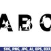 Skiing Font Alphabet SVG, Ski Svg Png, Skiing Svg Png, Ski Font ...